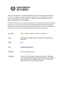 EEG-Based Driver Fatigue Detection Using FAWT and Multiboosting Approaches - UTUPub